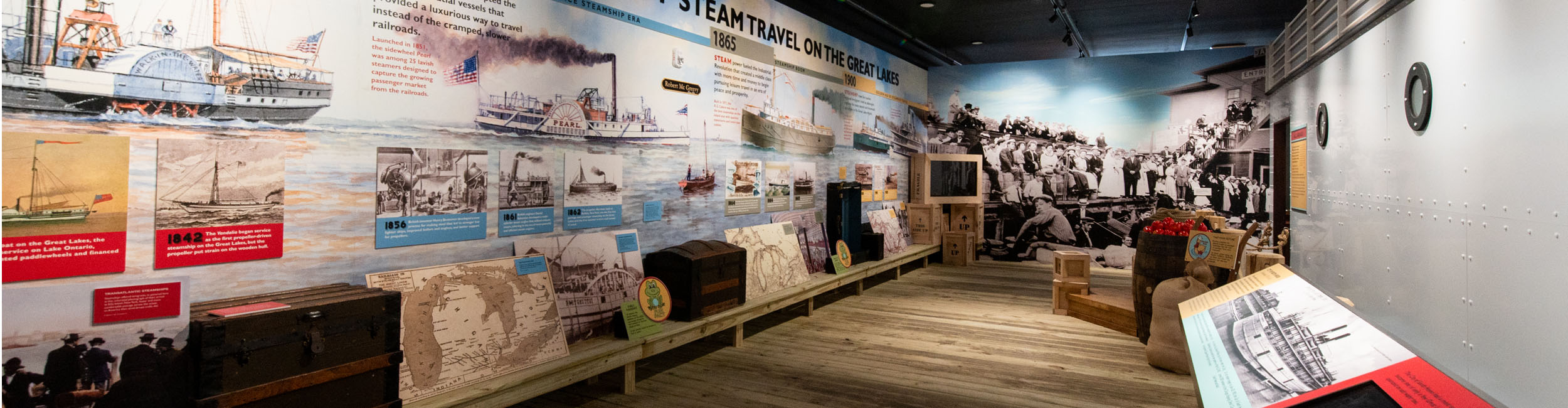 Michigan Maritime Museum Exhibits
